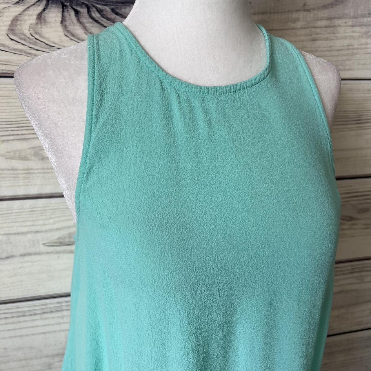 Lulus Lush Mint Green Racerback Trapeze Tank... - Depop
