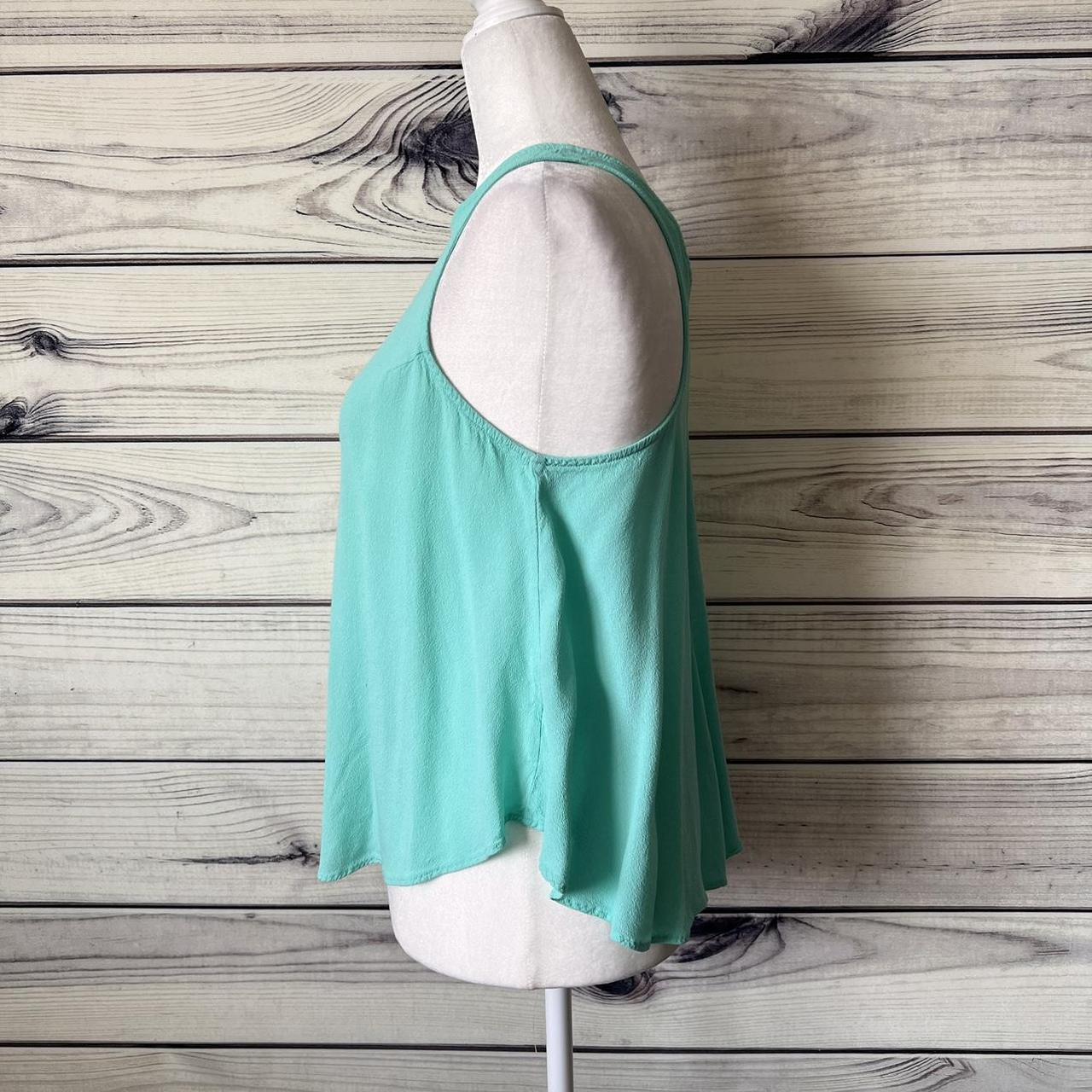 Lulus Lush Mint Green Racerback Trapeze Tank... - Depop