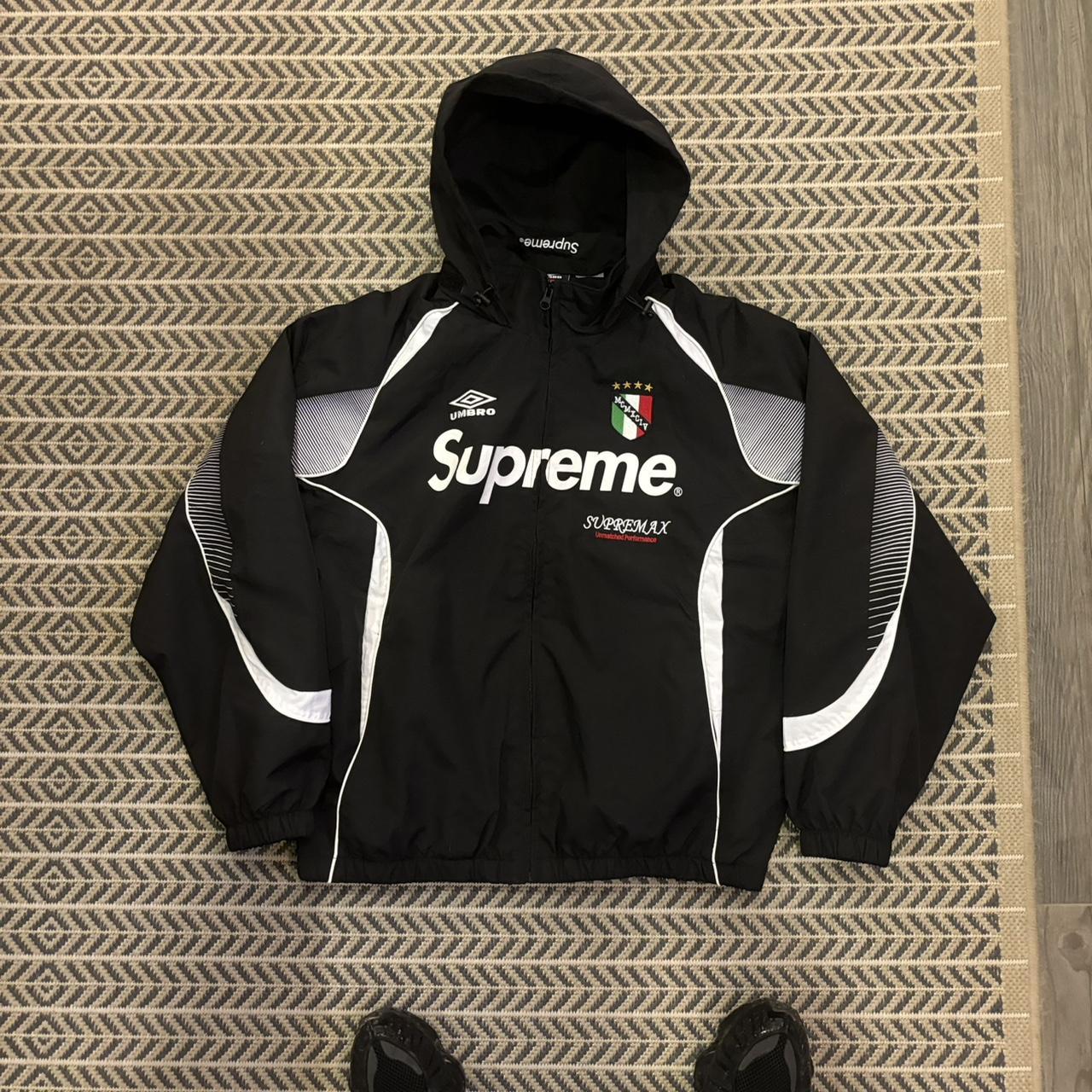 Supreme Umbro Track Jacket Men’s small Black... - Depop