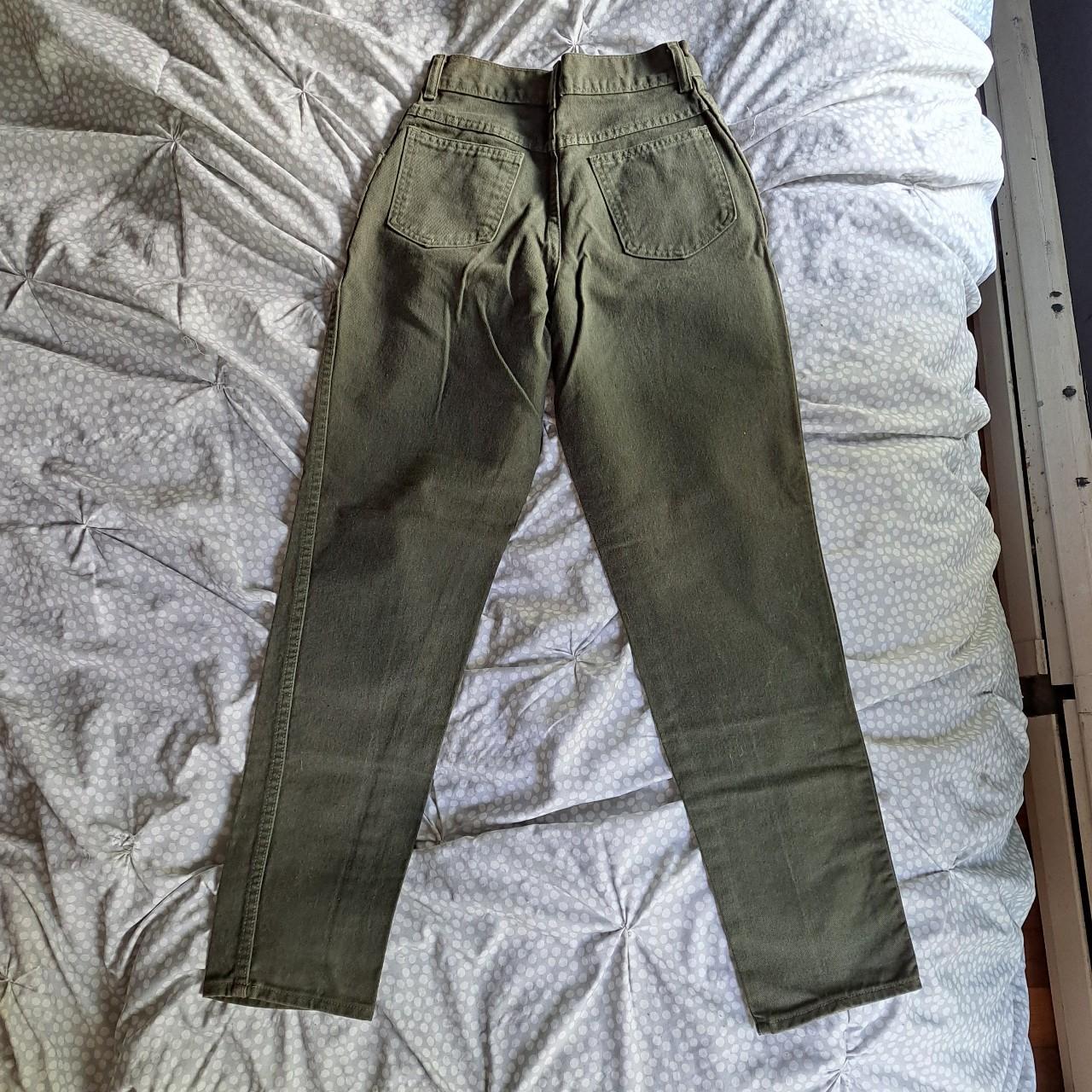 Tour De France High Rise Women's Jeans in Forest... - Depop