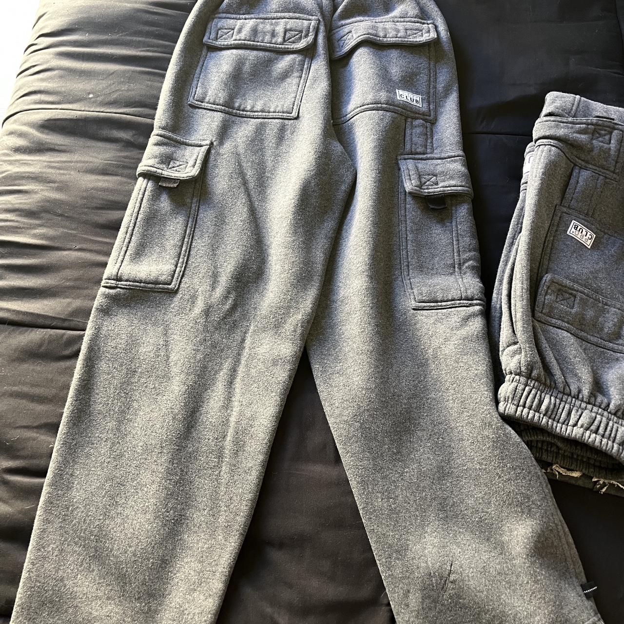 dark gray pro club sweatpants 20 each #sweatpants... - Depop