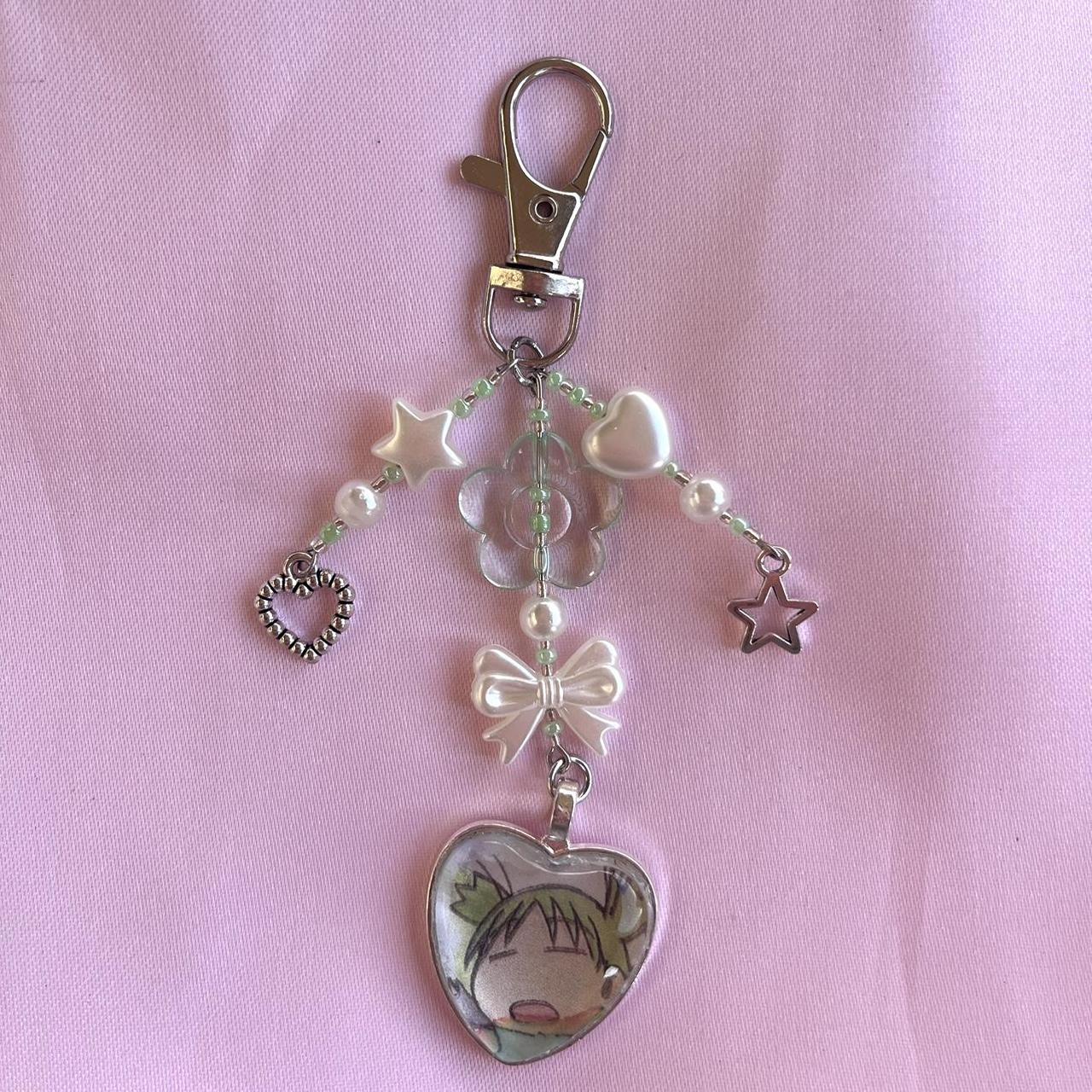 dm to bundle !! yotsuba keychain 🎀 msg me w any... - Depop