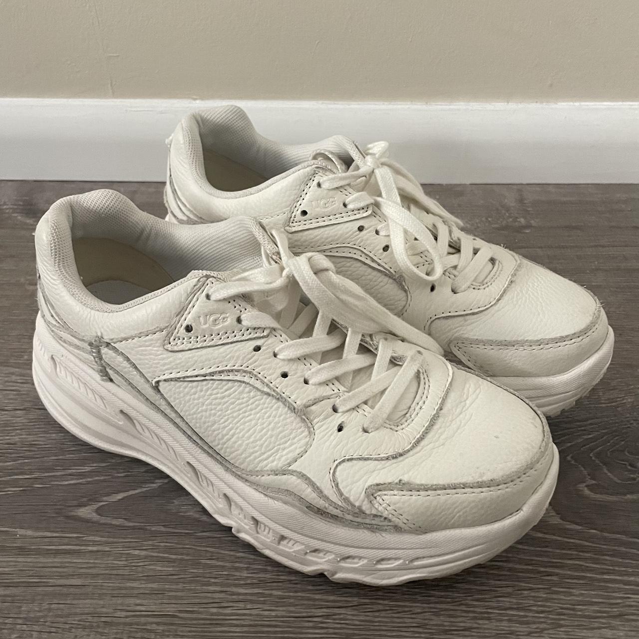 UGG Women's White Trainers | Depop