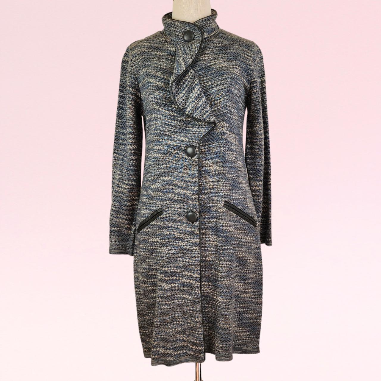 1990s Vintage Womens Designer Dress Coat, Size S |... - Depop