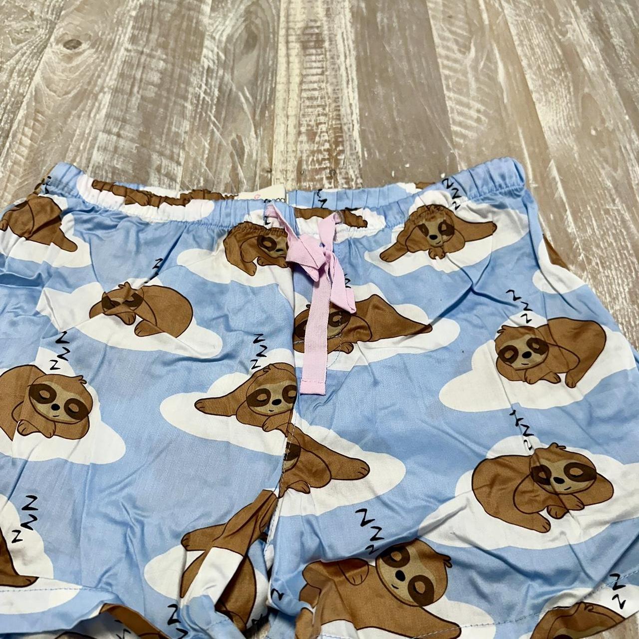 Peter Alexander Sloth Pyjama Shorts, Size Medium New... | Depop