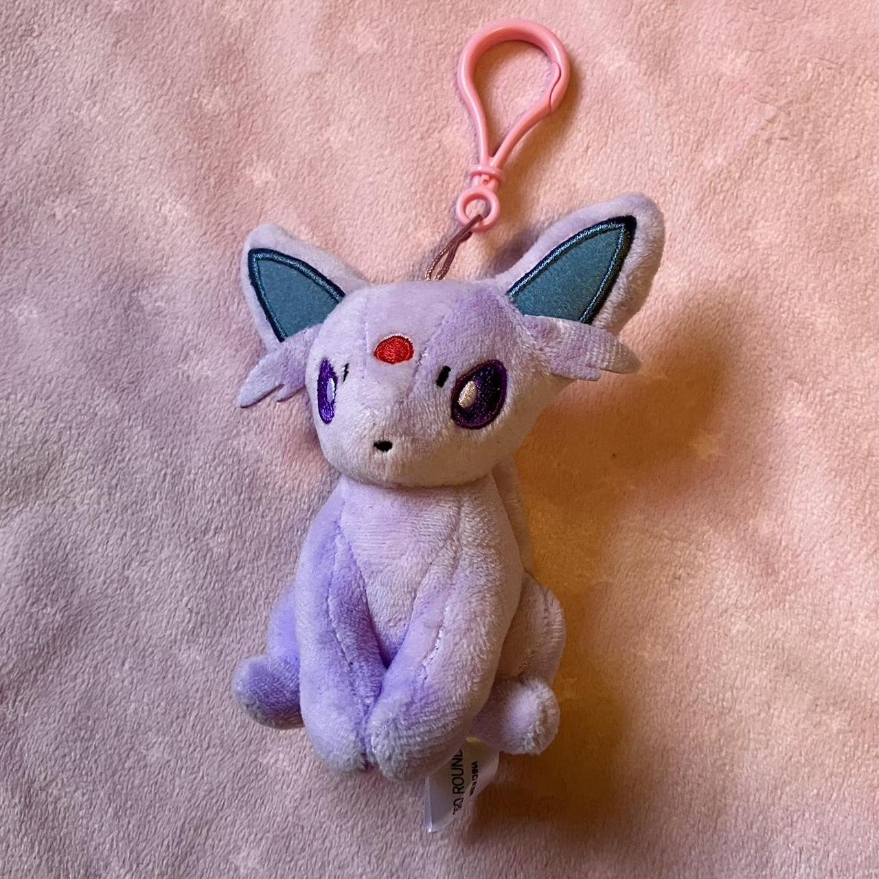 OFFICIAL Espeon Pokémon plush keychain. Super cute... - Depop