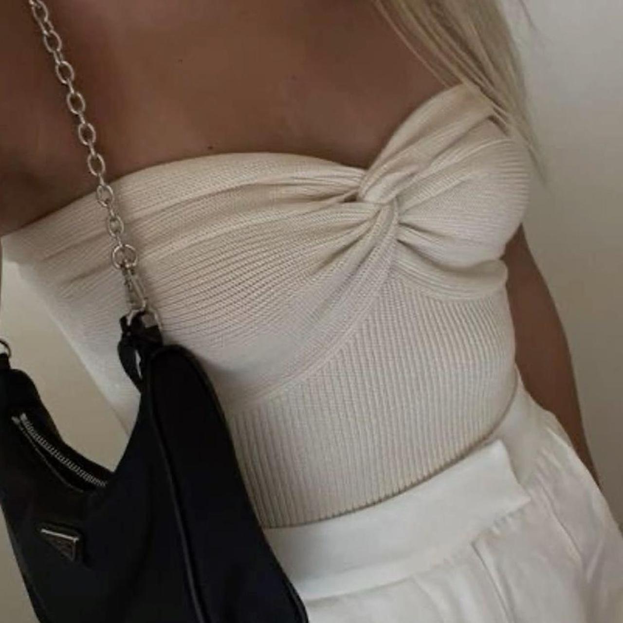 Accepting Offers Dissh Anika Twisted Cream Knit Depop