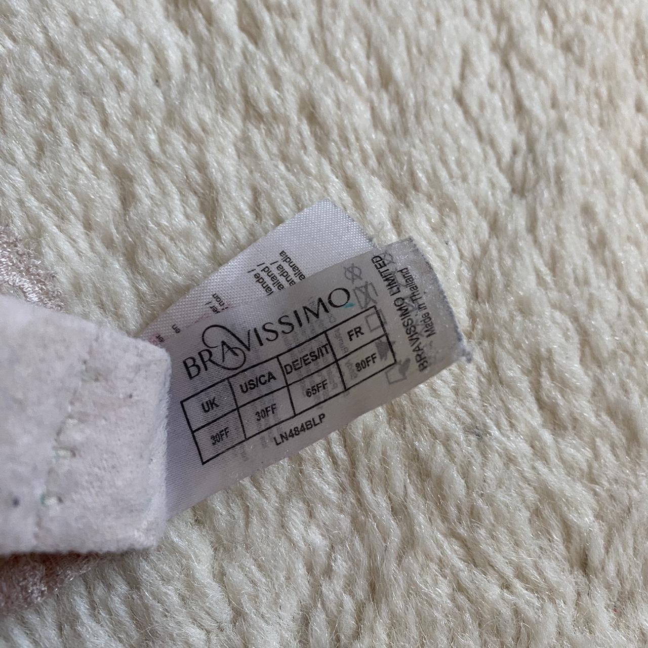 Bravissimo nude Lacy bra 30FF bra Used - Depop