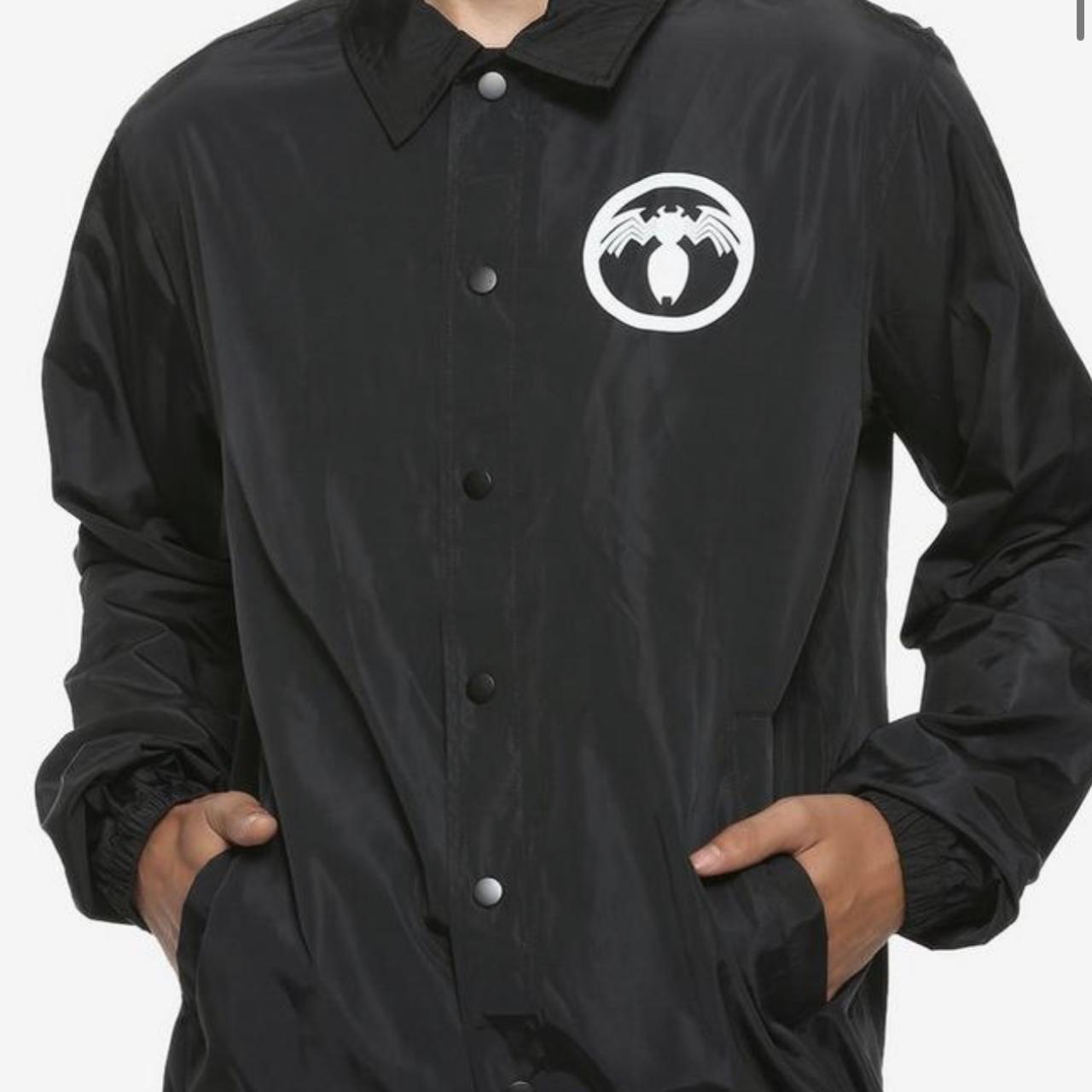 Venom Windbreaker, sold out from Hot Topic. Good... - Depop