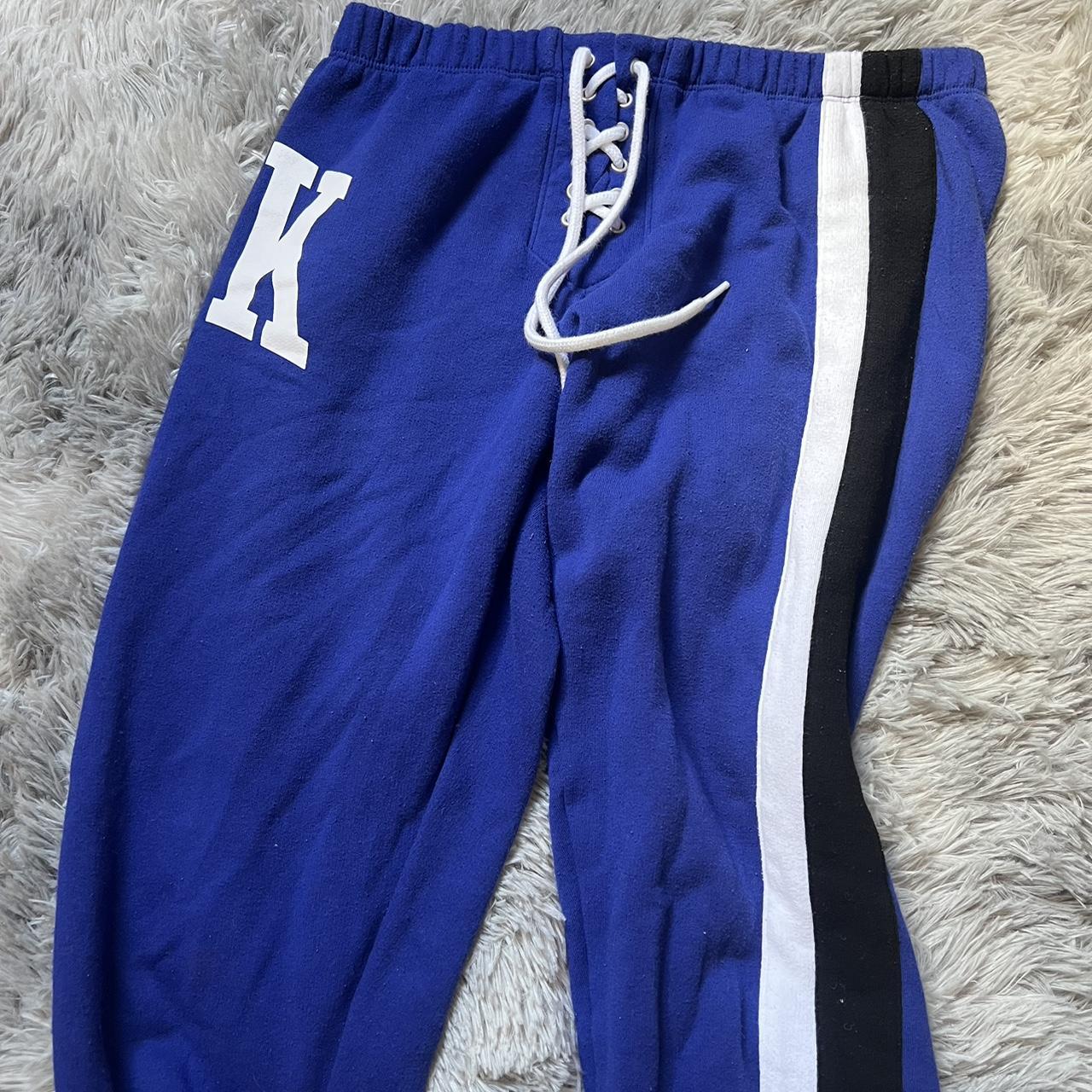 Y2K blue VS trackies So so cute just don’t reach... | Depop