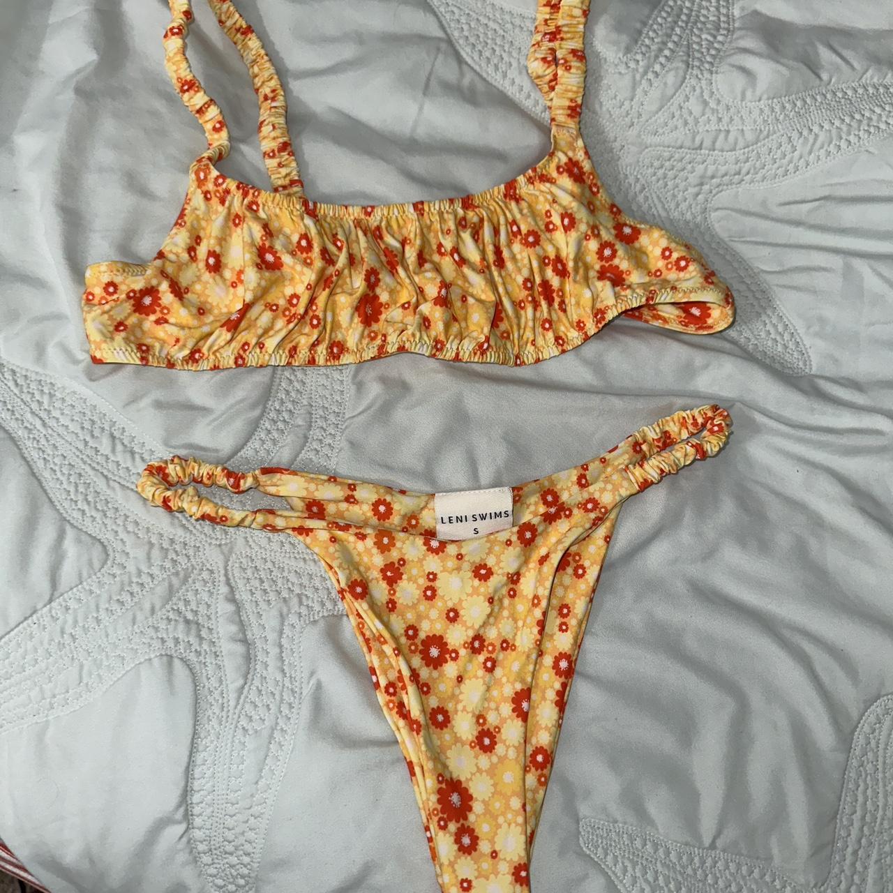 Leni swims swimsuit Top is Medium Bottom is... - Depop