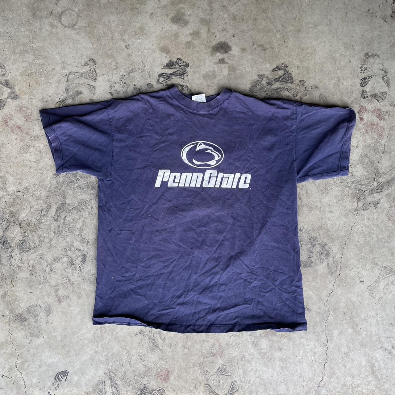 vintage late 90s penn state tee shirt excellent... - Depop