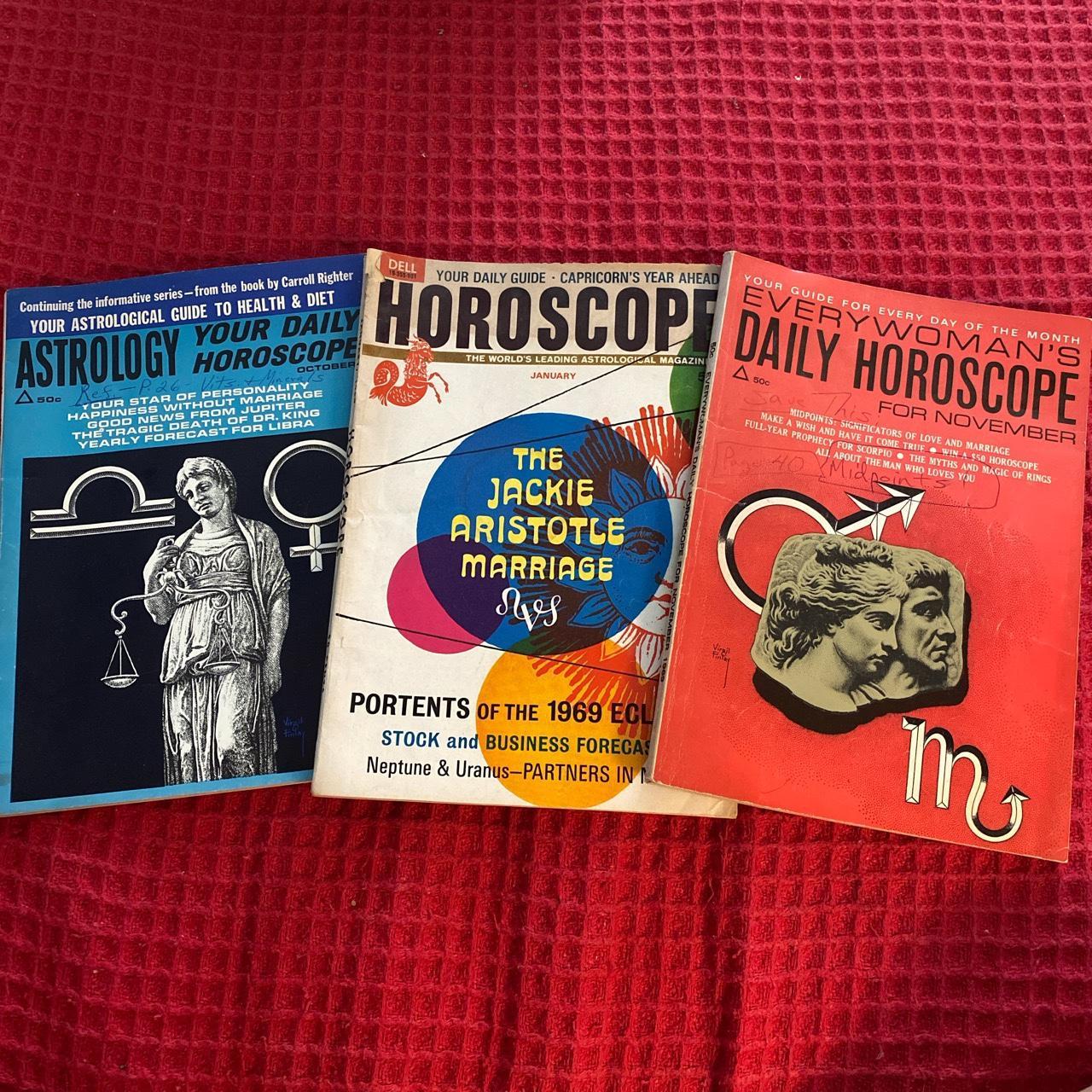 Astrology magazines from the 1960’s 60’s issues of... - Depop