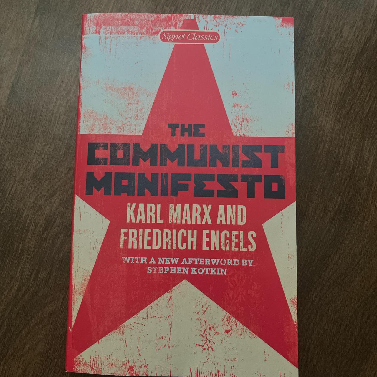 The Communist Manifesto by Marx Selling all of my... - Depop