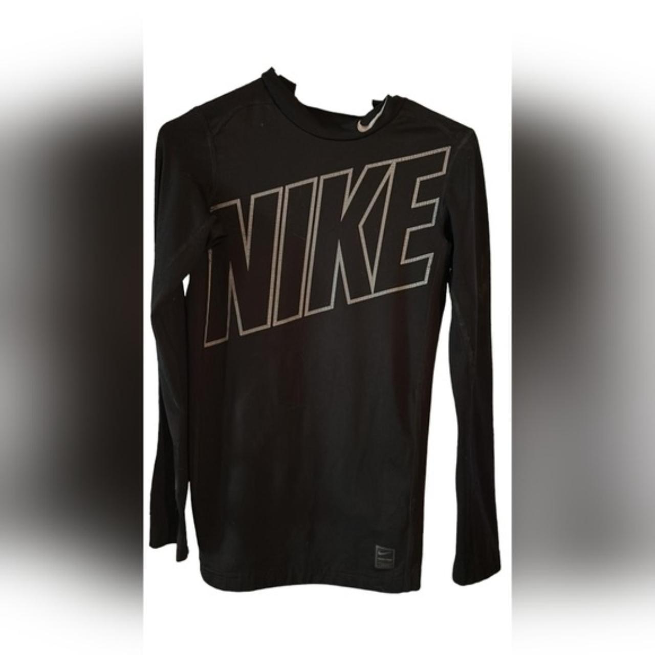 Nike Long Sleeve Shirt Black sz XL EUC - Depop