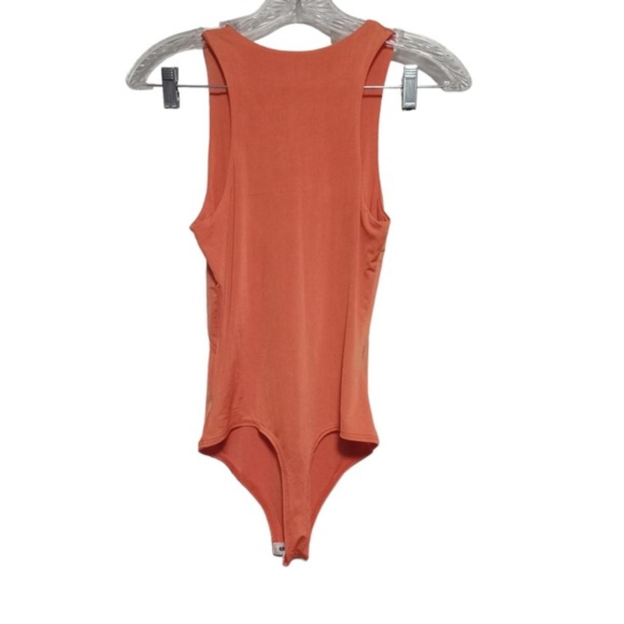 Live In the Moment Bodysuit Orange sz S NWT - Depop