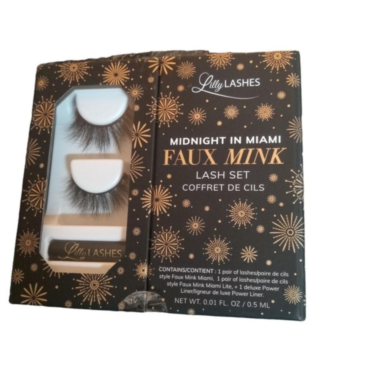 Lillys Lashes Midnight in Miami Faux Mink Lashes NWT - Depop