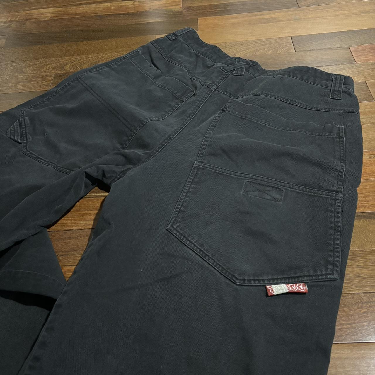 plugg big pocket baggy jeans size 34/32 inseam 30... - Depop