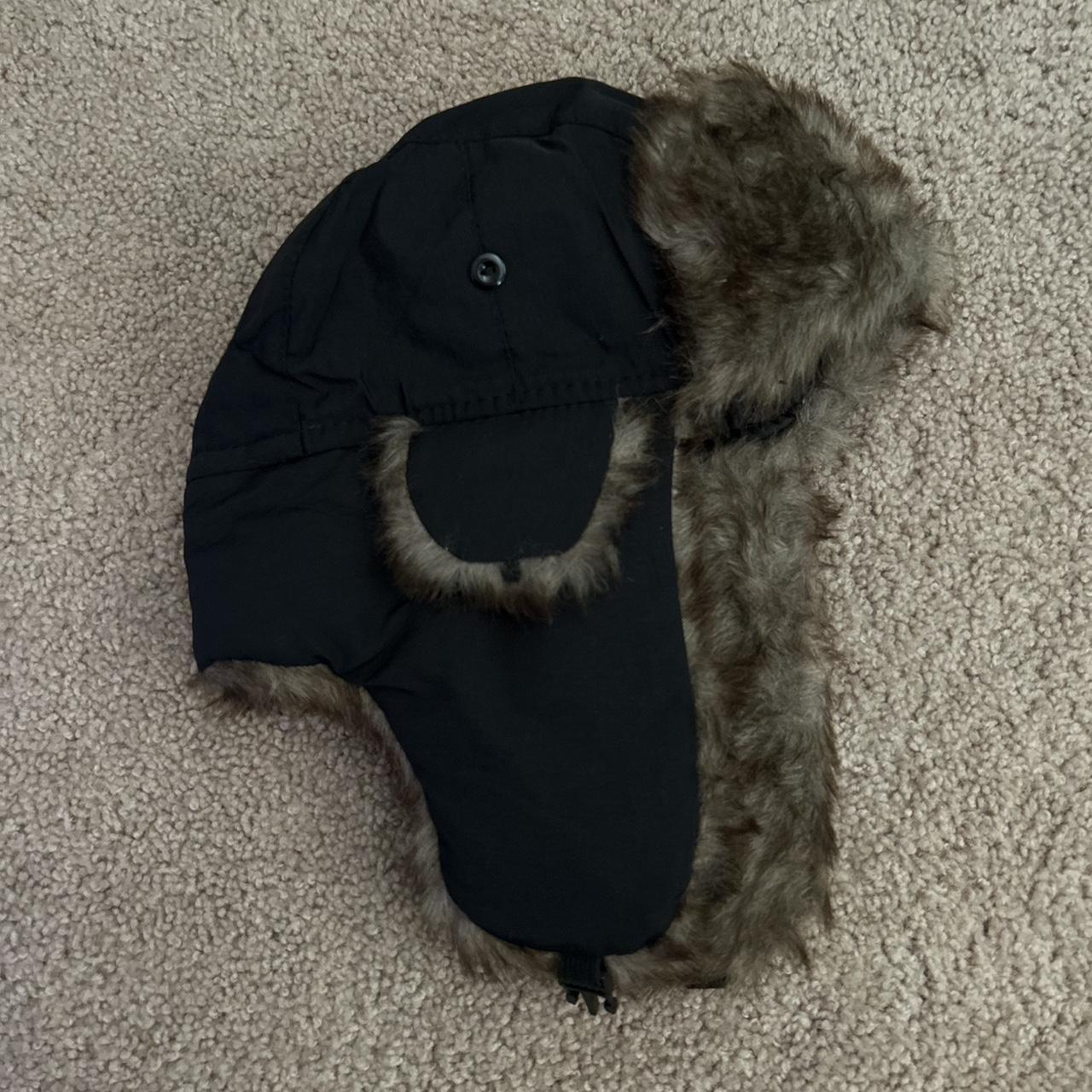 super cool faux fur trapper hat 🏷️: y2k, emo, 2000s,... - Depop