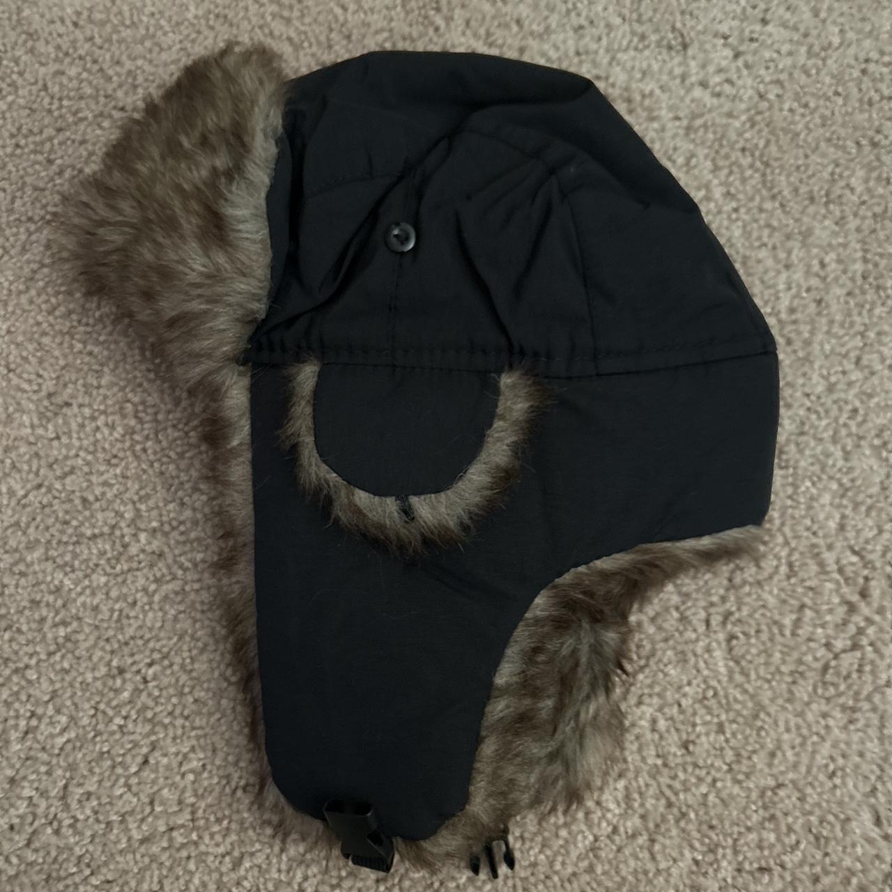 super cool faux fur trapper hat 🏷️: y2k, emo, 2000s,... - Depop
