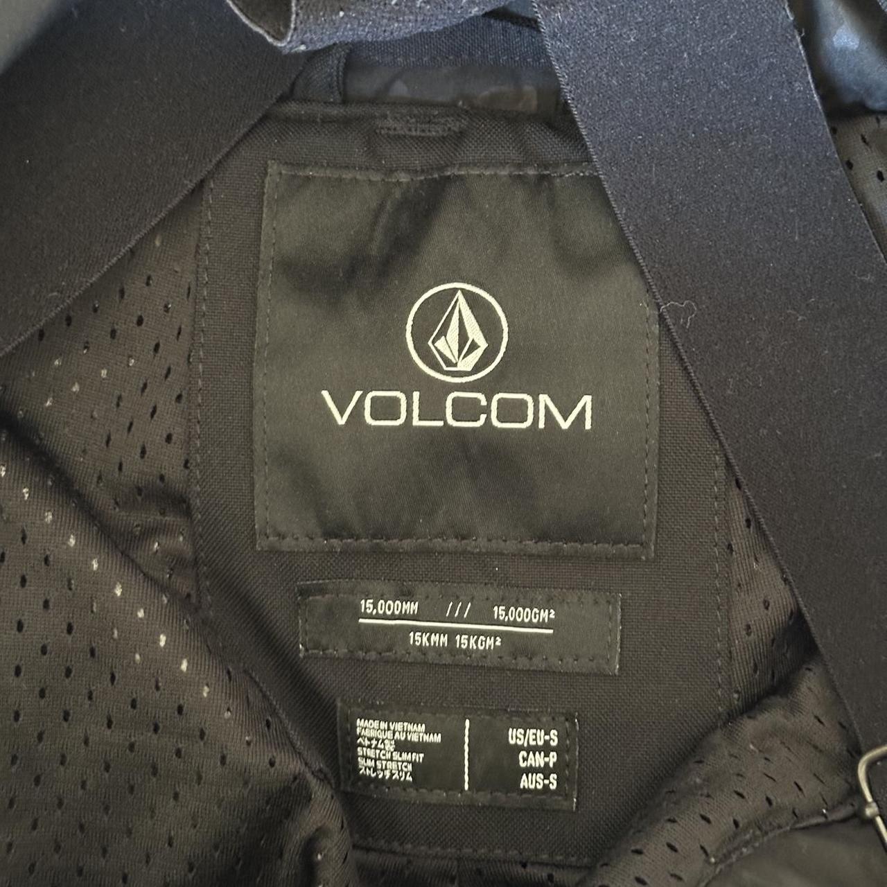 Black Volcom Snow Bib SIZE: Small Retails for $245... - Depop