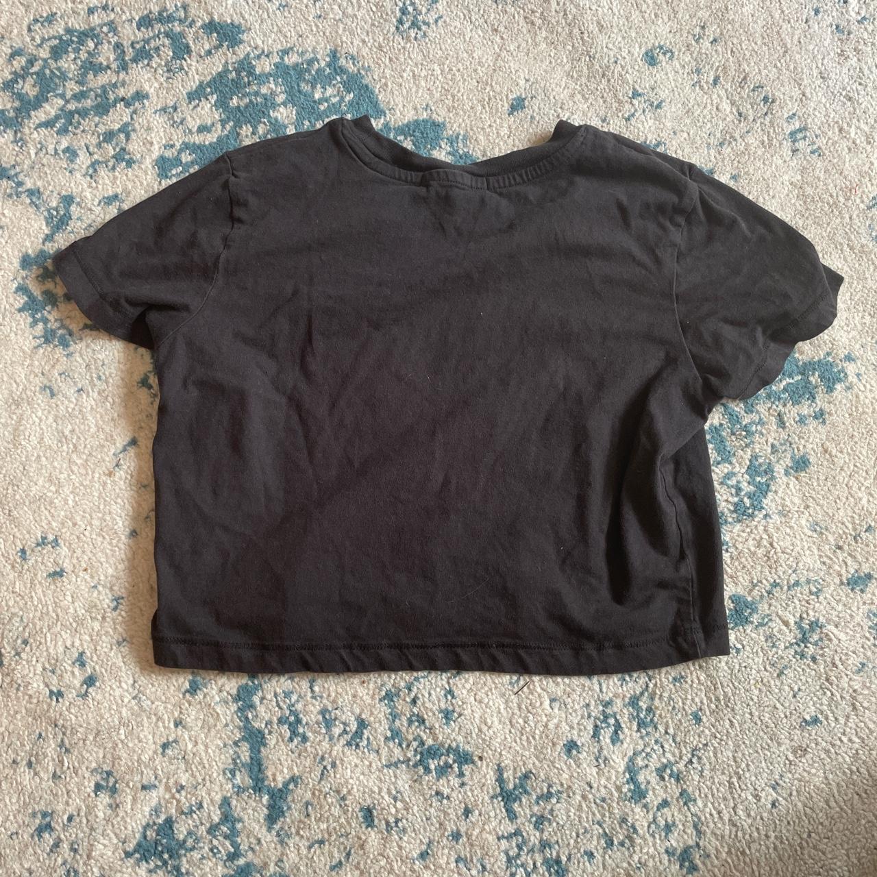 cute basic crop tee - Depop