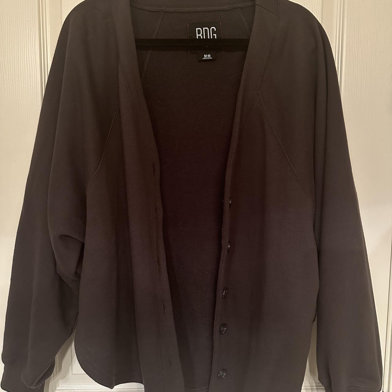 grey bdg cardigan // size m - Depop