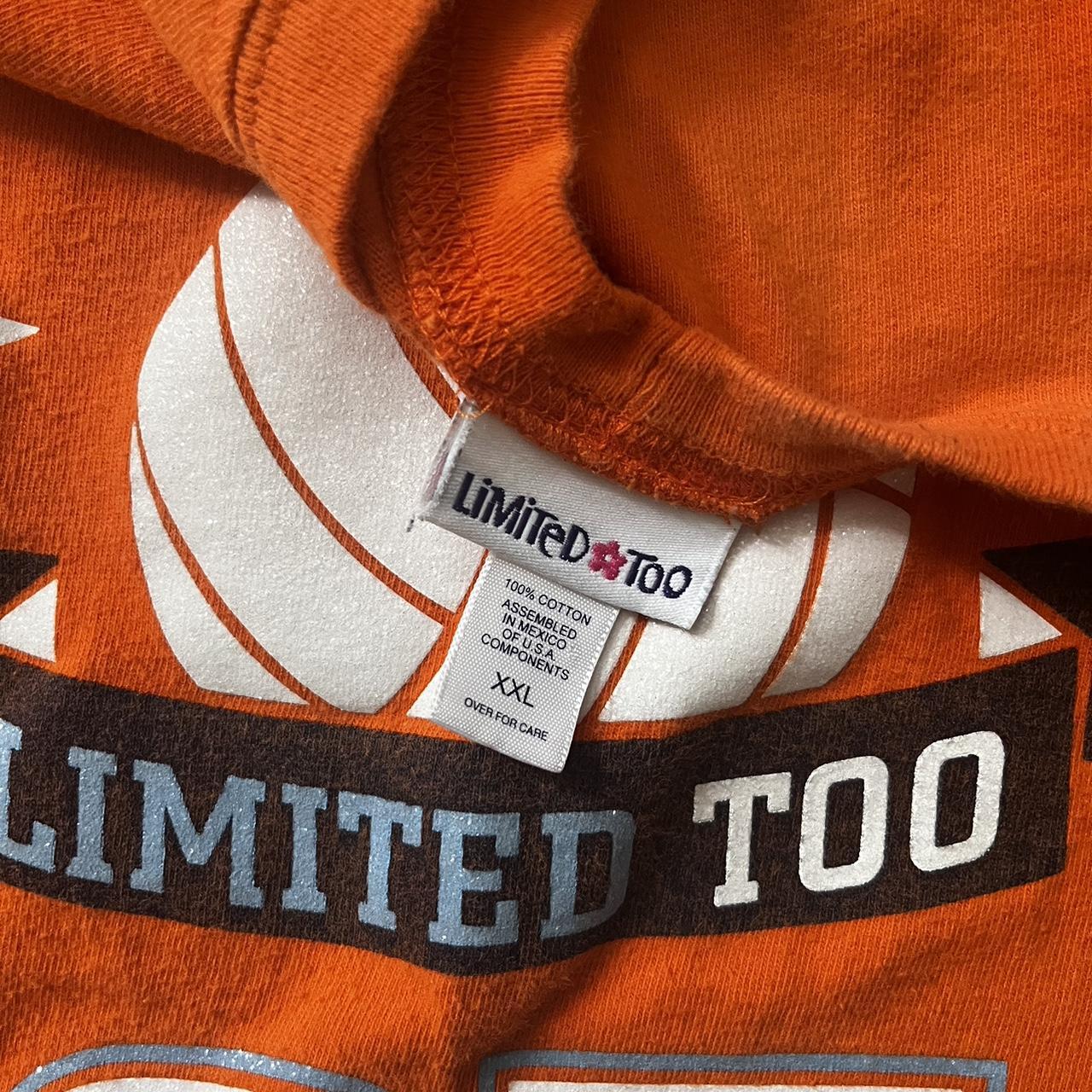 LIMITED TOO VARSITY TOP SIZED XXL L’20 W’18 PLEASE... - Depop