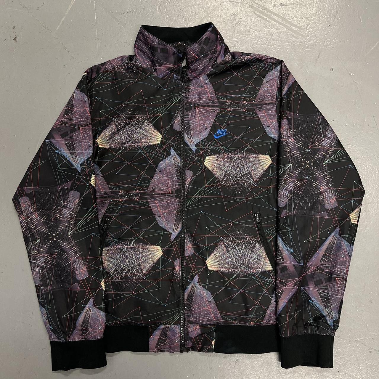 early 2000’s Nike TN windbreaker track jacket... - Depop