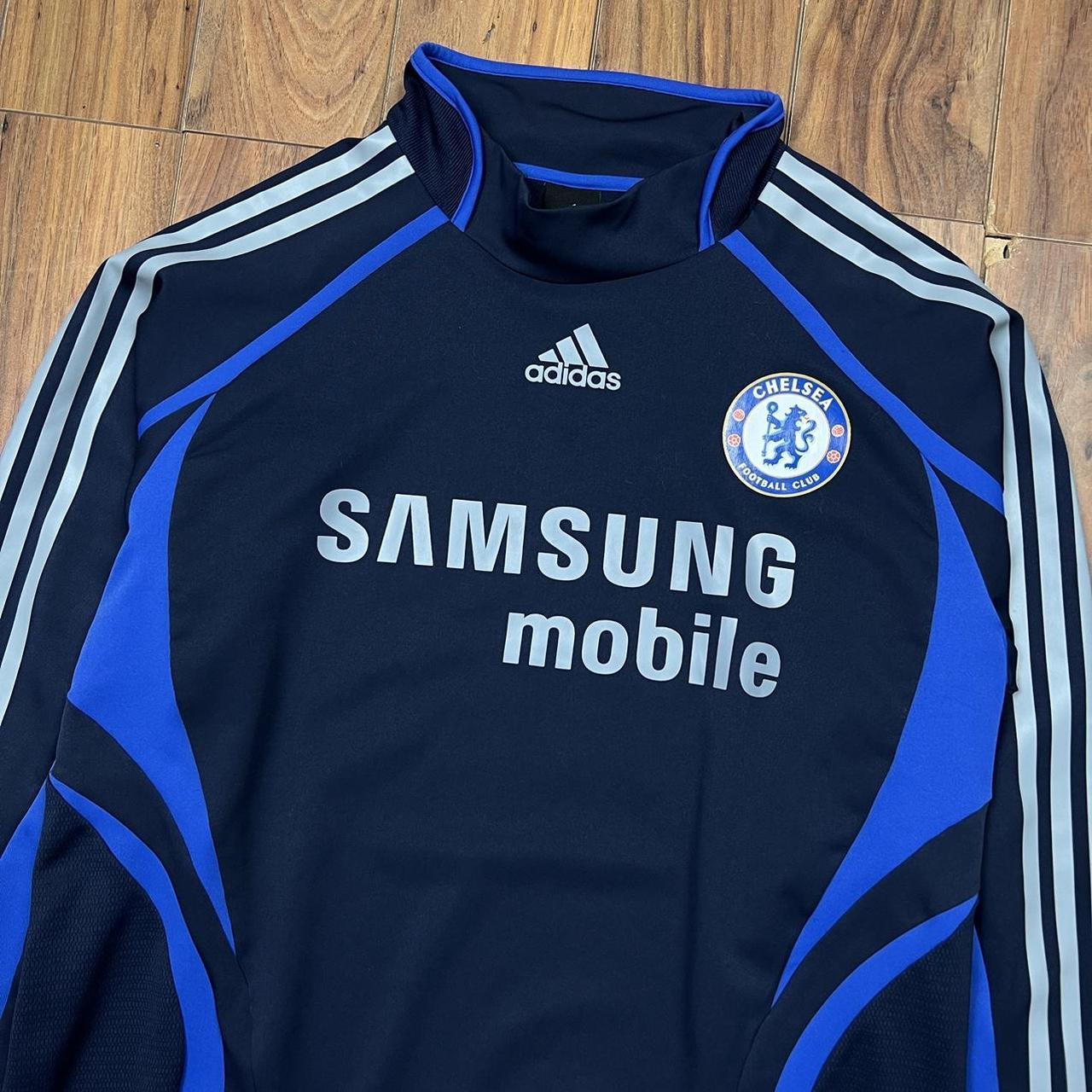 2006/07 Adidas Teamgeist Chelsea FC Drill Top -... - Depop