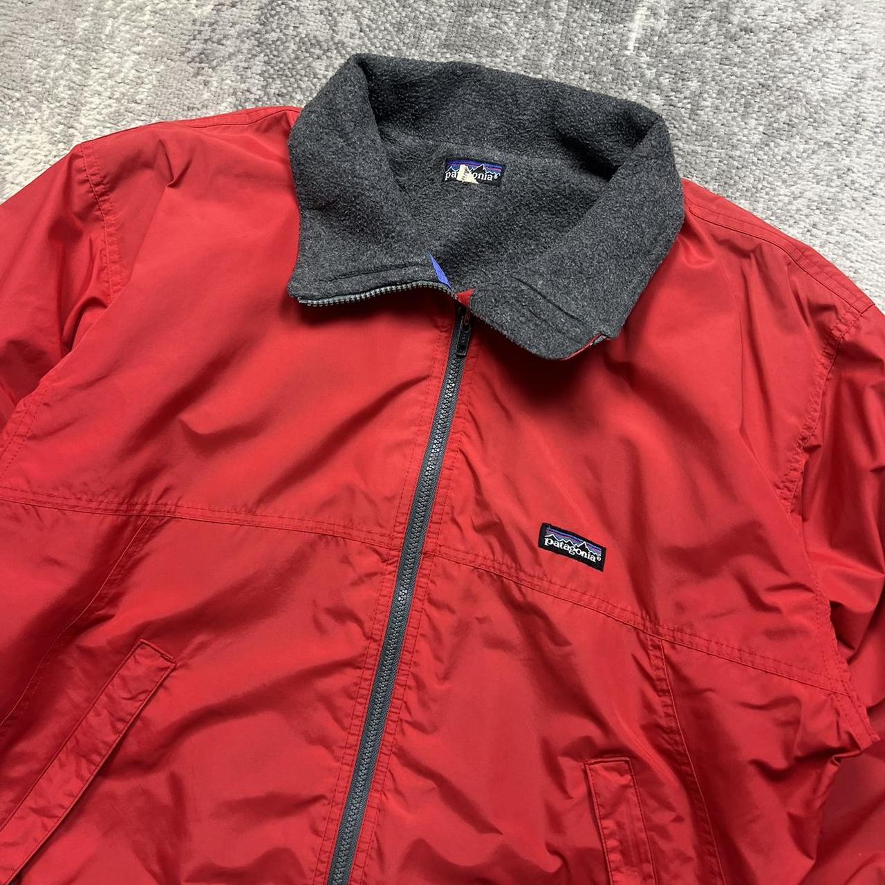 Vintage Patagonia Jacket Early 90s Patagonia grey... - Depop