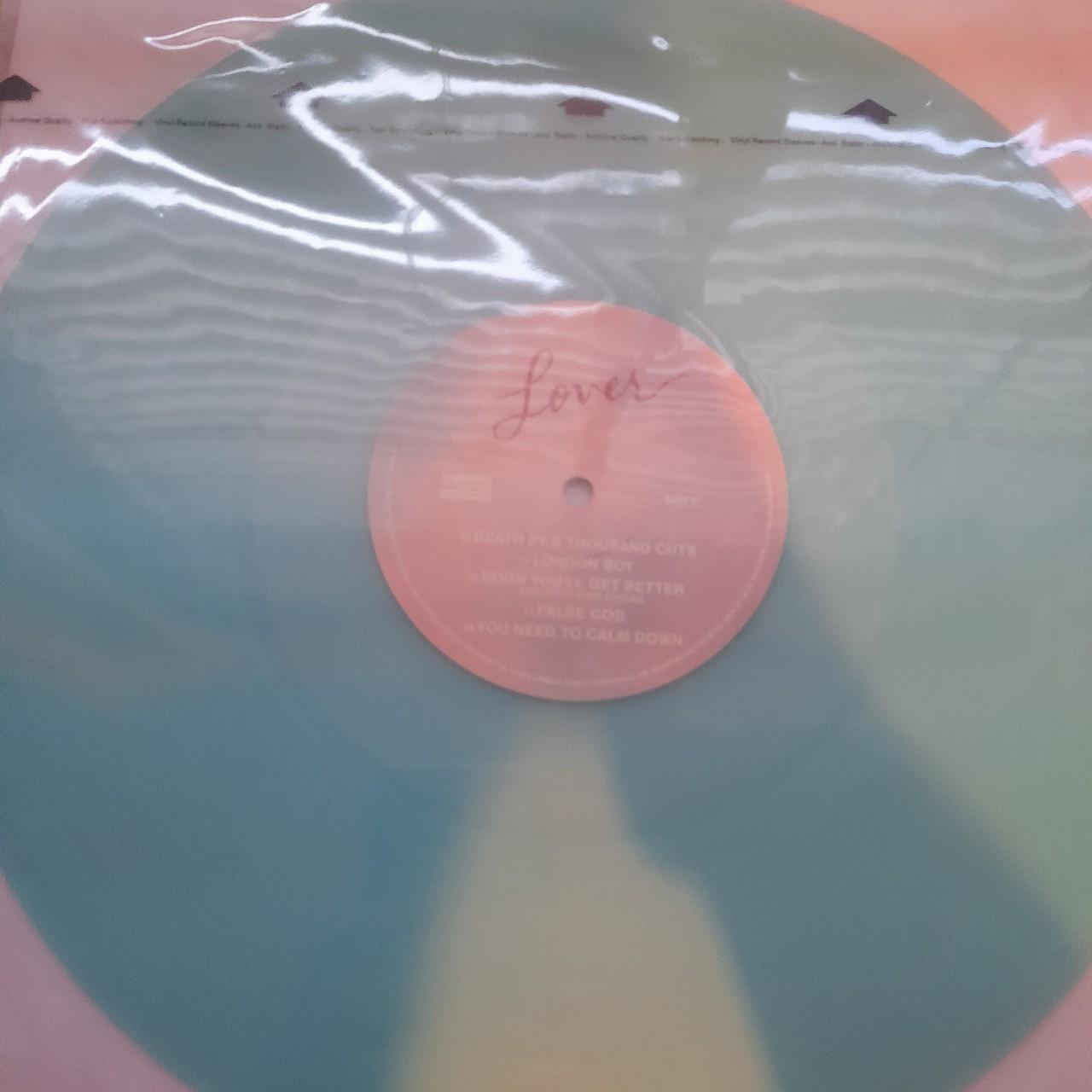 Taylor Swift Lover Vinyl. Only played once or twice,... - Depop
