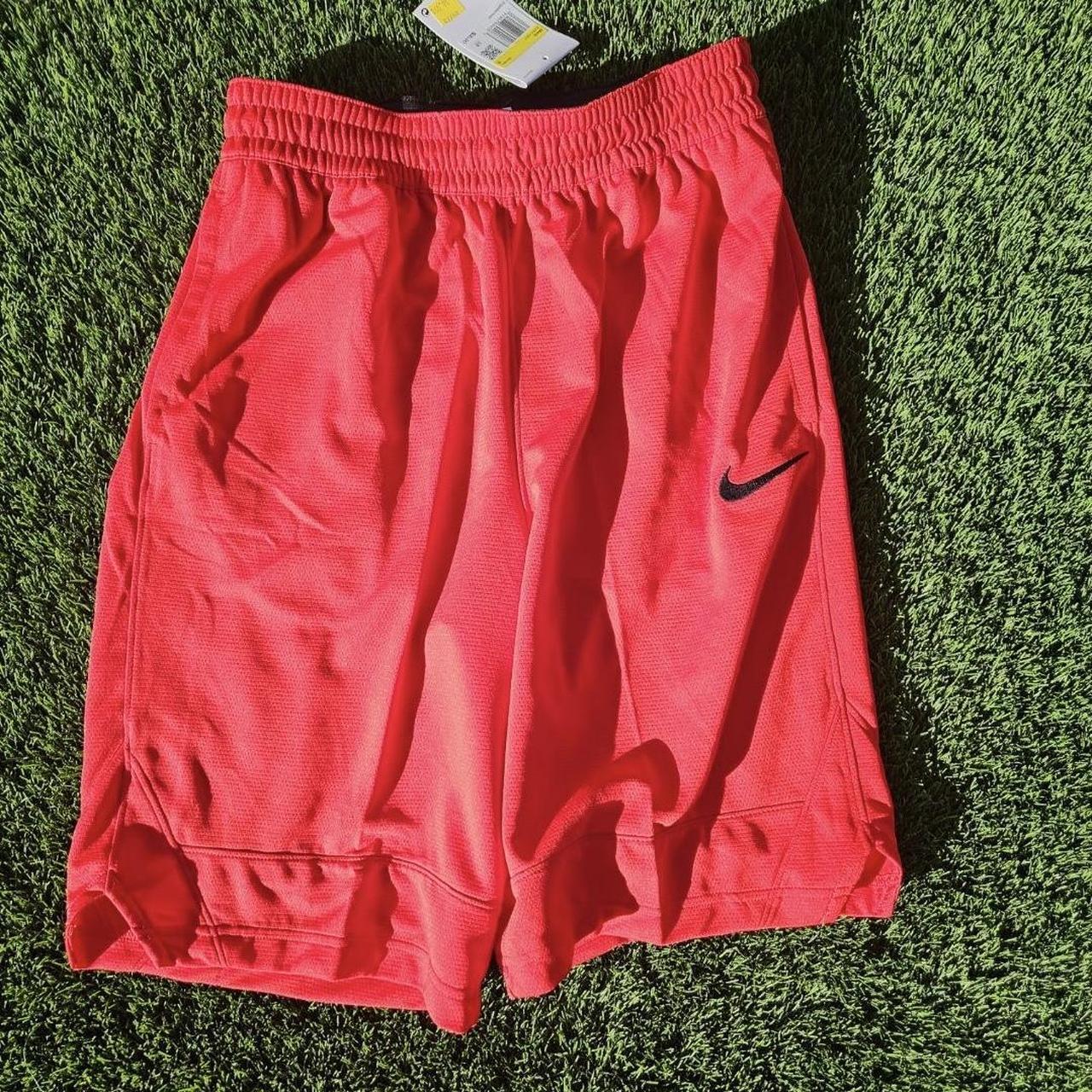 Dry fit red nike shorts | Depop
