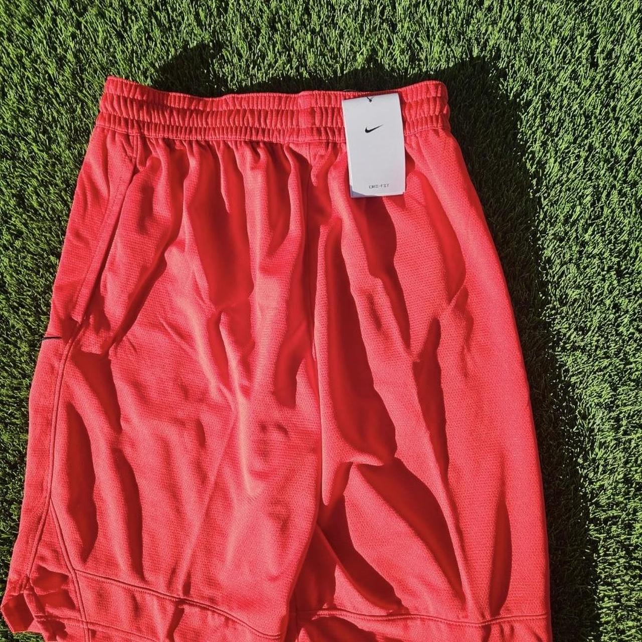 Dry fit red nike shorts | Depop