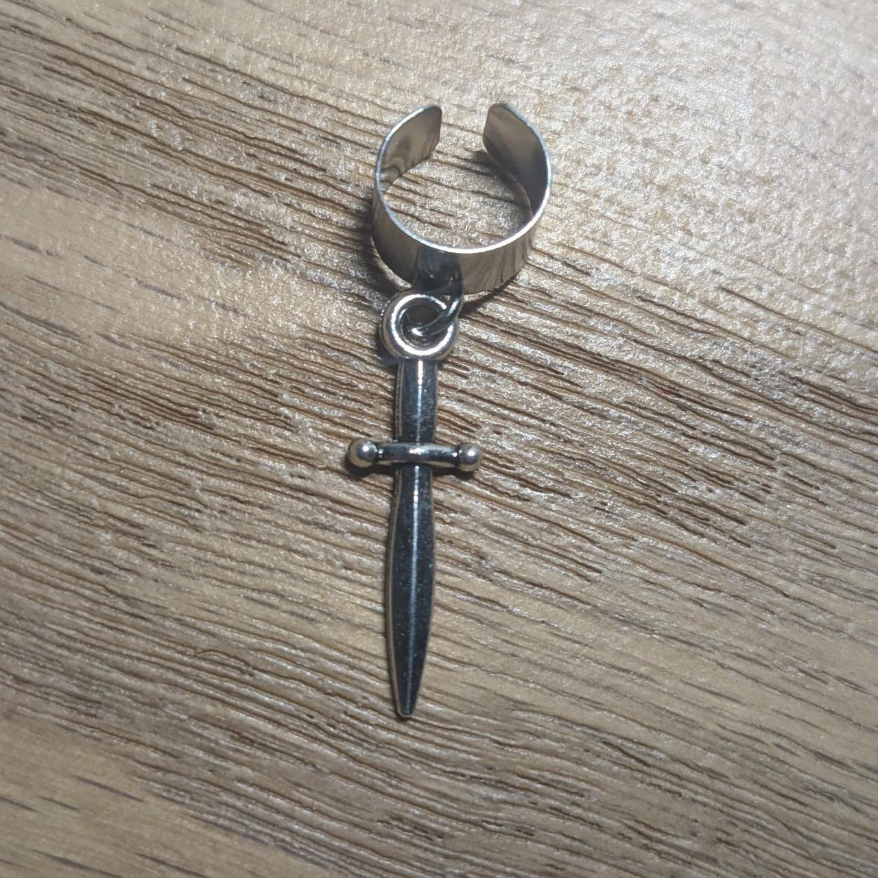 Custom Sword/Dagger Ear cuff #jewelry #sword... - Depop