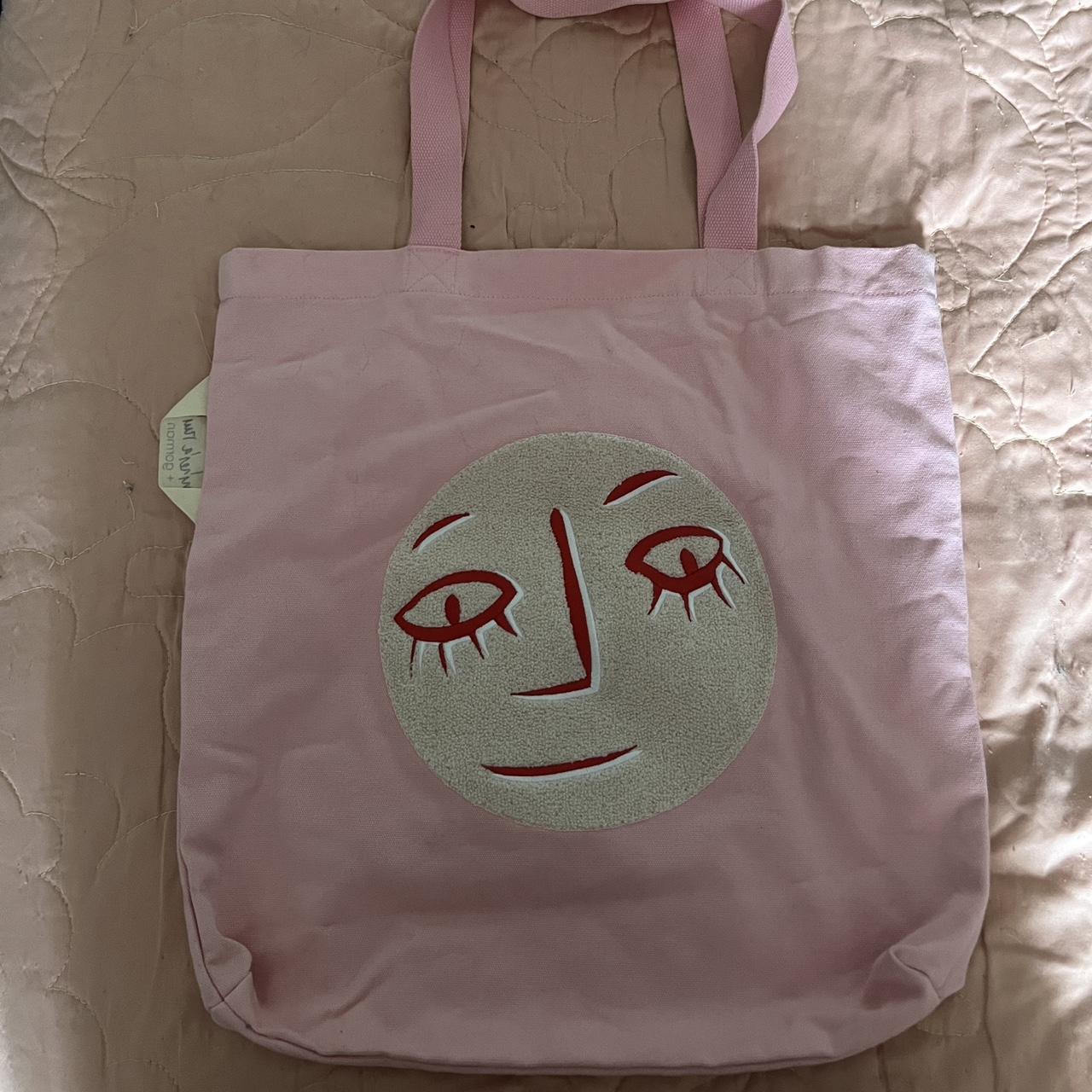 Gorman Smiley tote Some marks from wear on yellow... - Depop