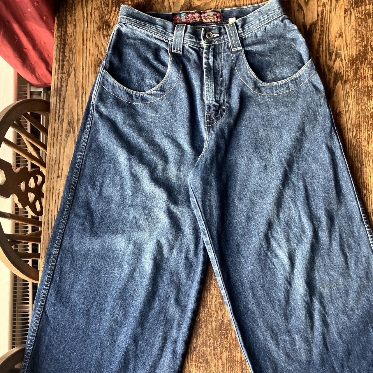 Crazy rare pair of JNCO Wizard Jeans 31 waist 28... - Depop