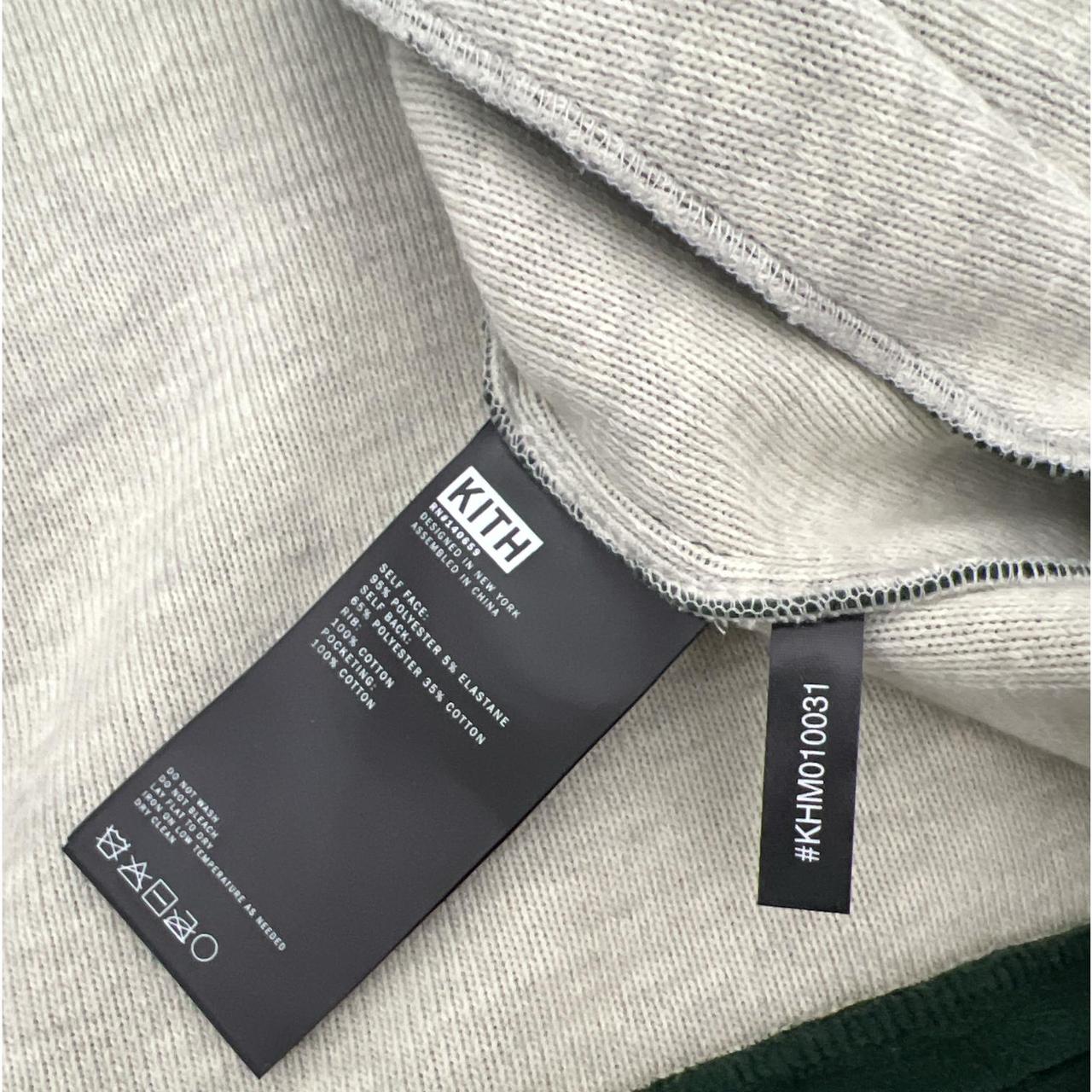 Kith Men's Green and Grey Jacket | Depop