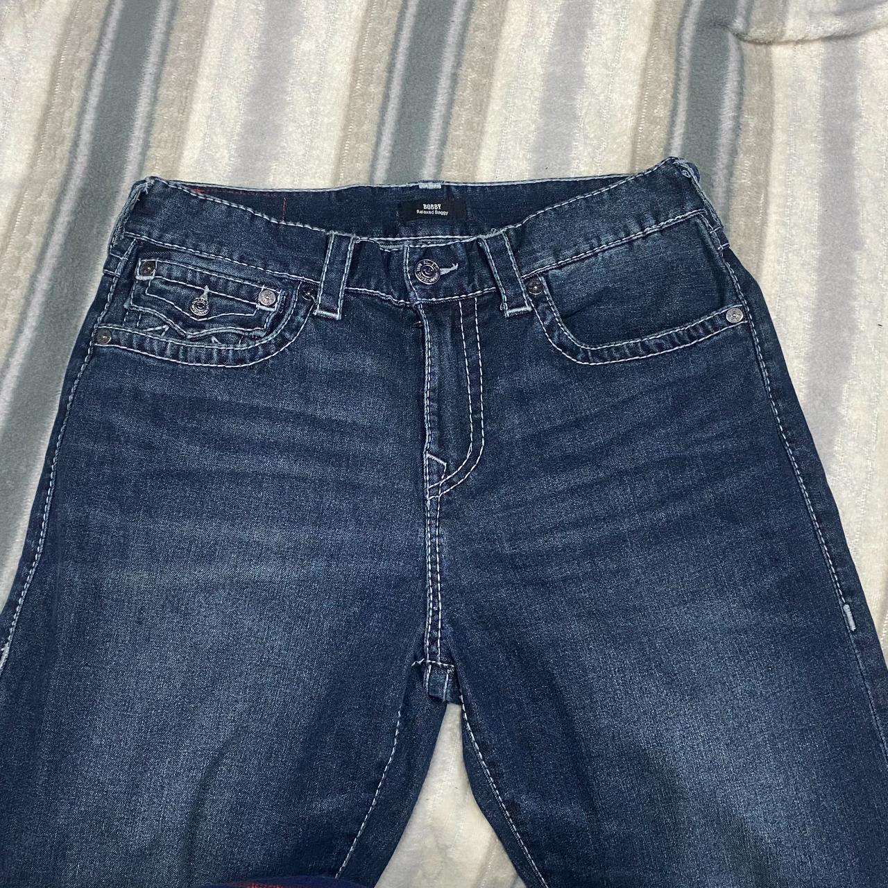 true religion bobby jeans relaxed baggy fit perfect... - Depop