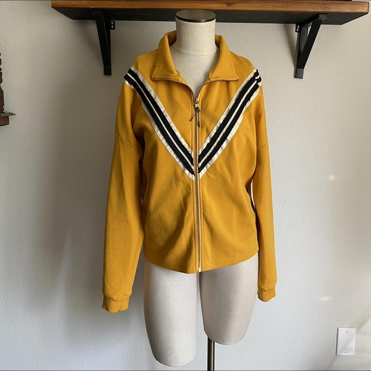 Mustard yellow track jacket from Scotch and Soda.... - Depop