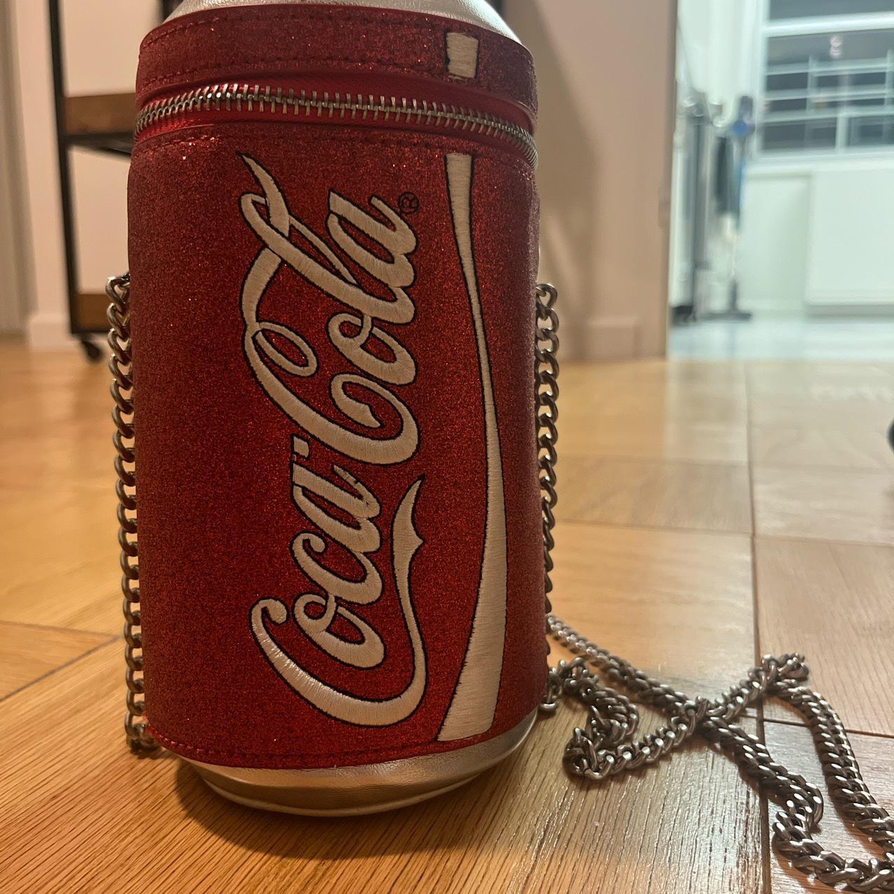 Coca Cola sparkly cross-body purse - perfect for... - Depop