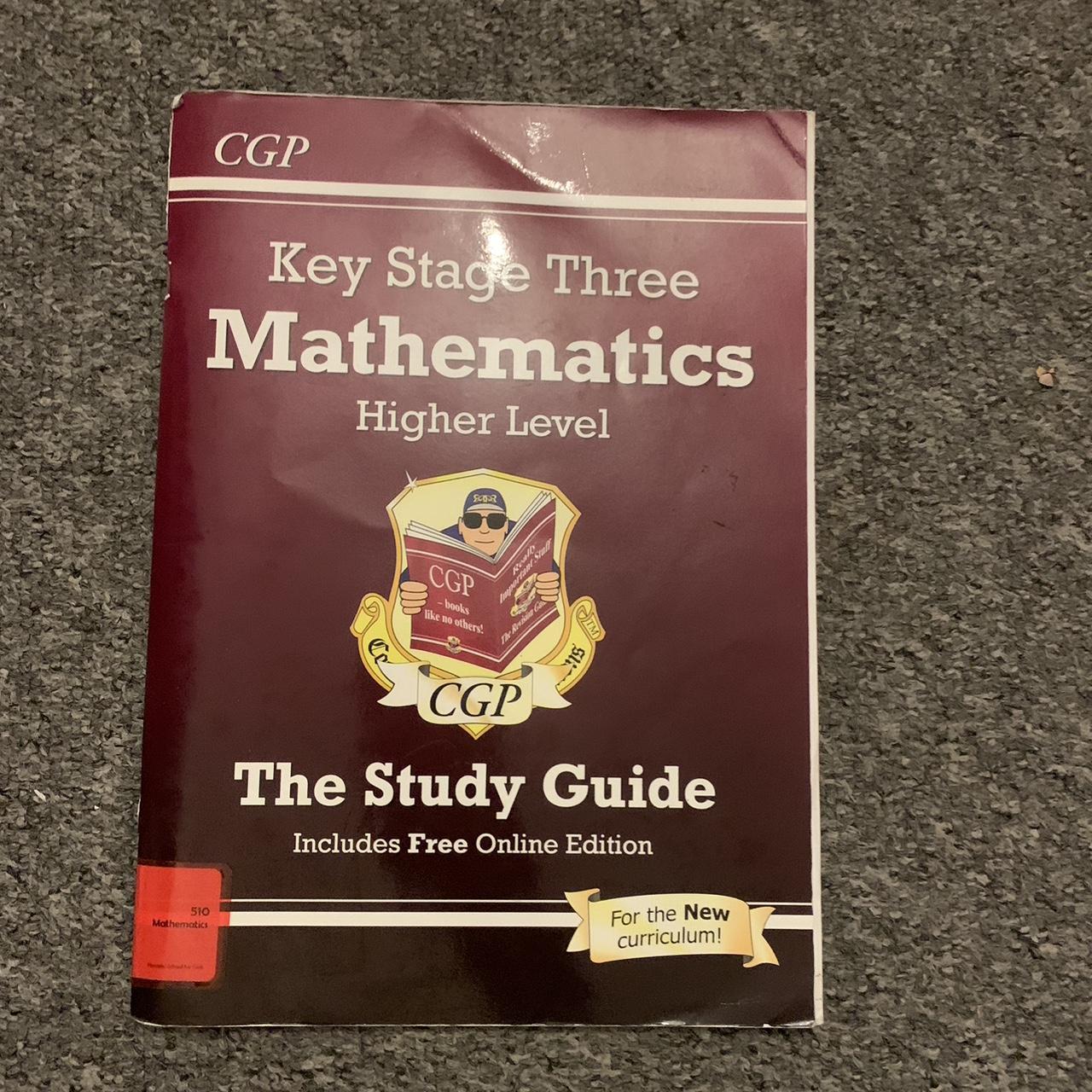 CGP Key Stage 3 Mathematics Study Guide #maths - Depop