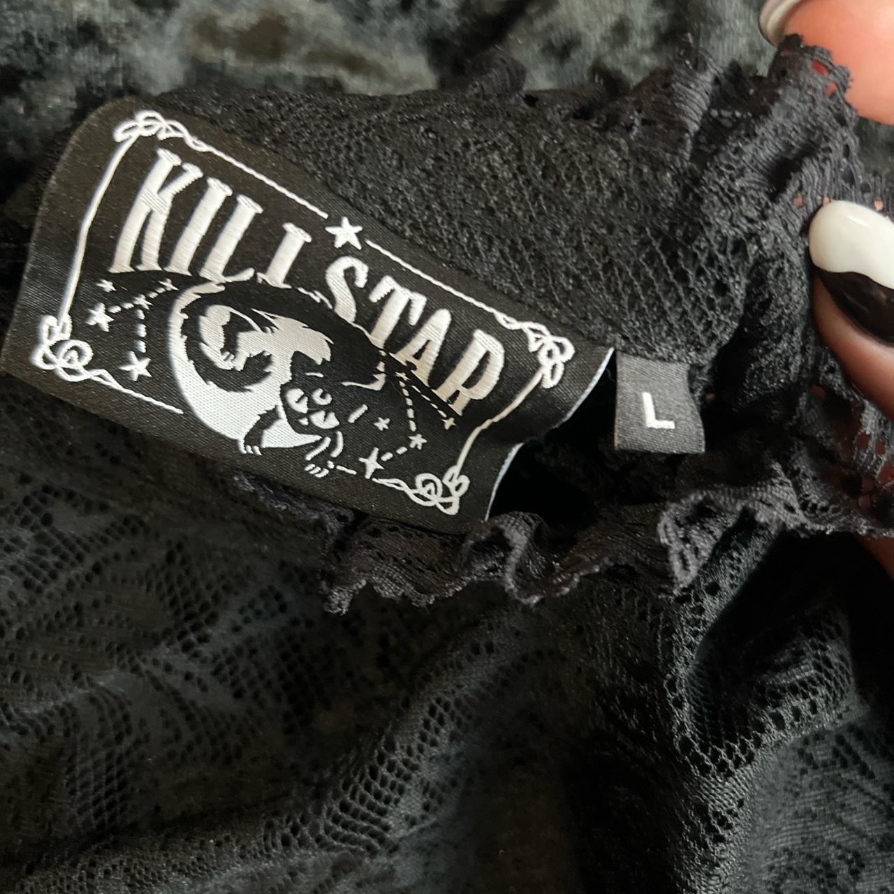 Killstar Lace Crop Top Worn only a few times, great... - Depop