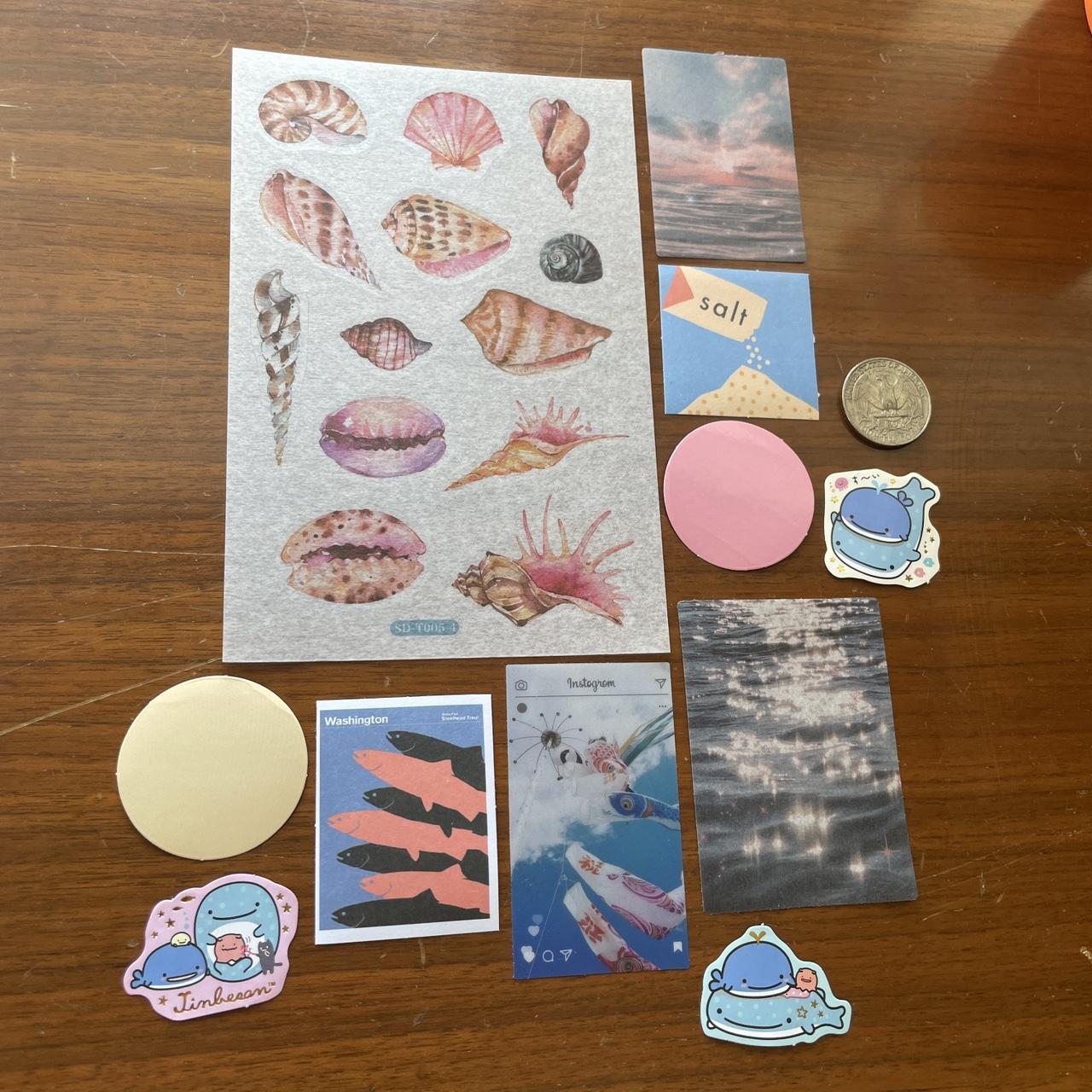 Sticker Pack - 🐟 🐚 🌊 * Comes with the stickers... - Depop