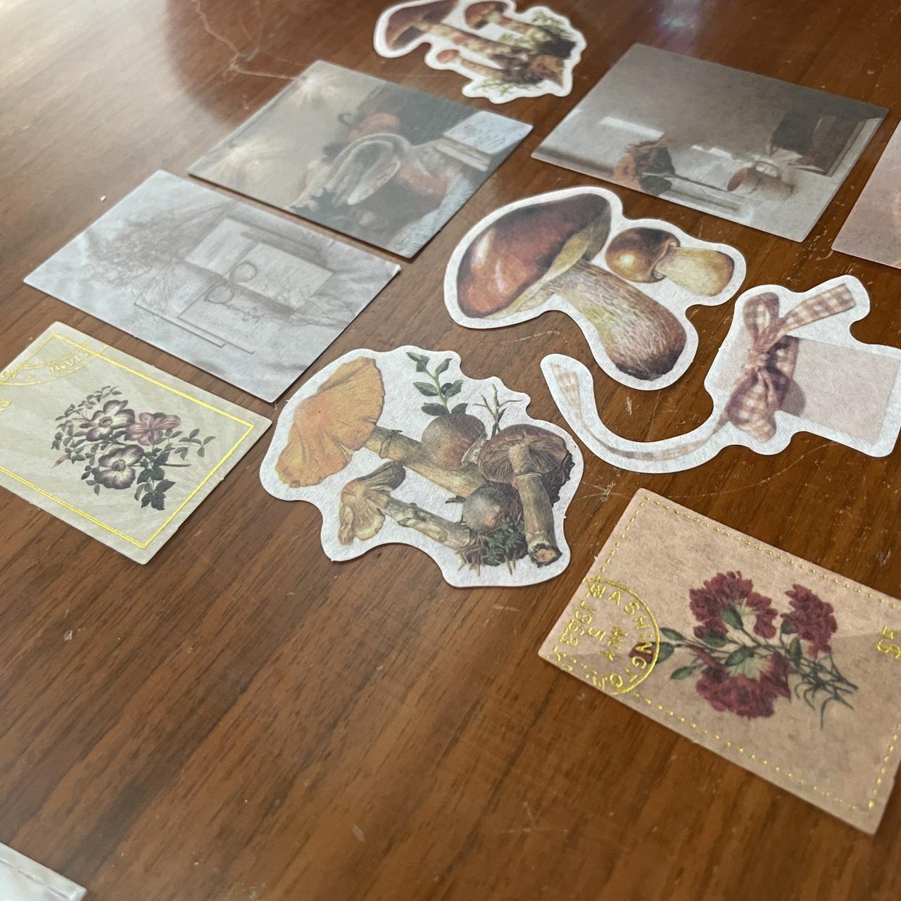 Sticker Pack - 🍄 📖 🐈 * Comes with the stickers... - Depop