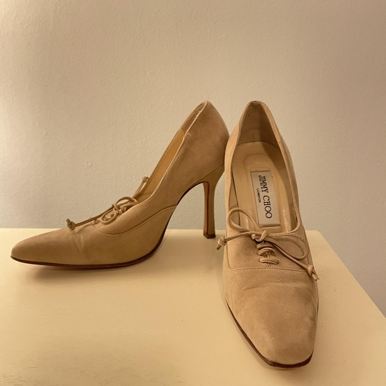 Authentic Jimmy Choo heals with a vintage style - Depop