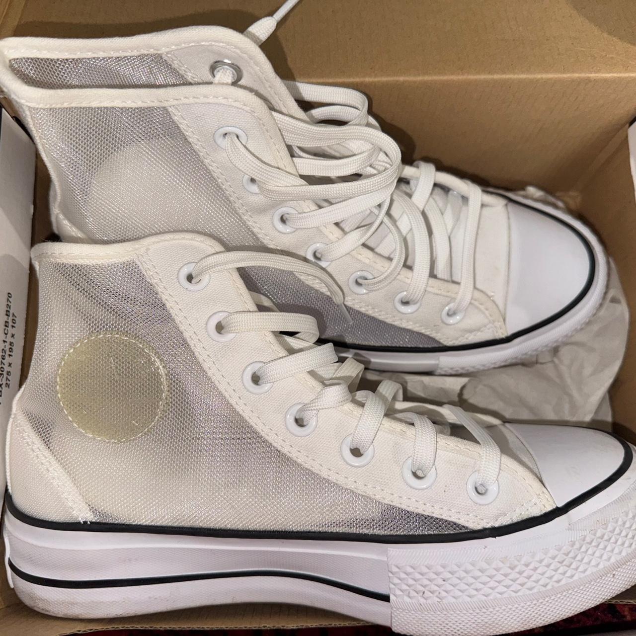 mesh converse, women’s size 6. #converse | Depop
