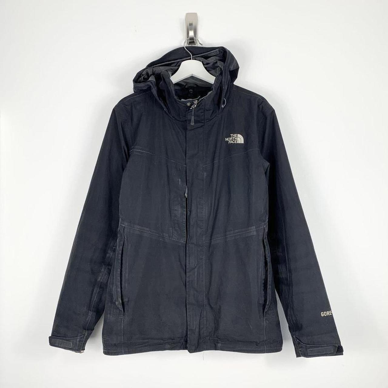 The North Face Gore-Tex Jacket Black TNF coat with... - Depop