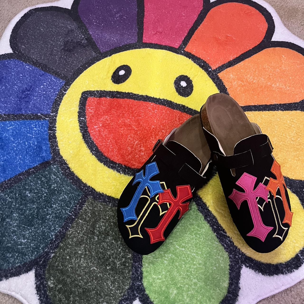 Customized Cross Clogs. Made by myself. ‼️PLEASE... - Depop