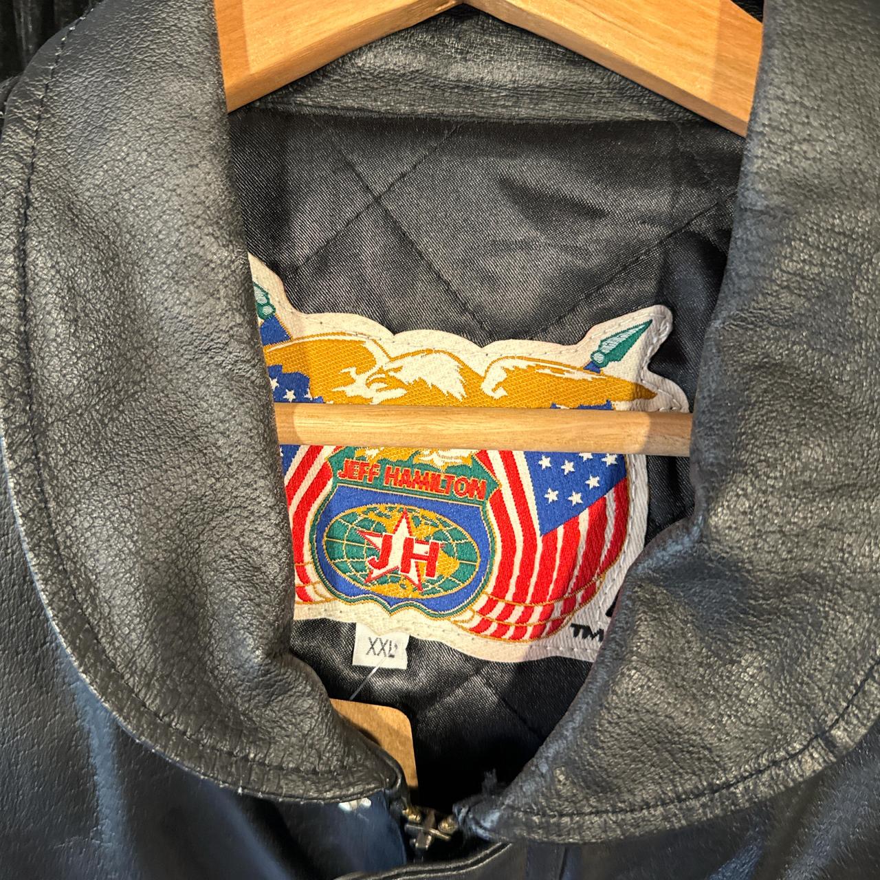Vintage Jeff Hamilton NASCAR 50th Anniversary black... - Depop